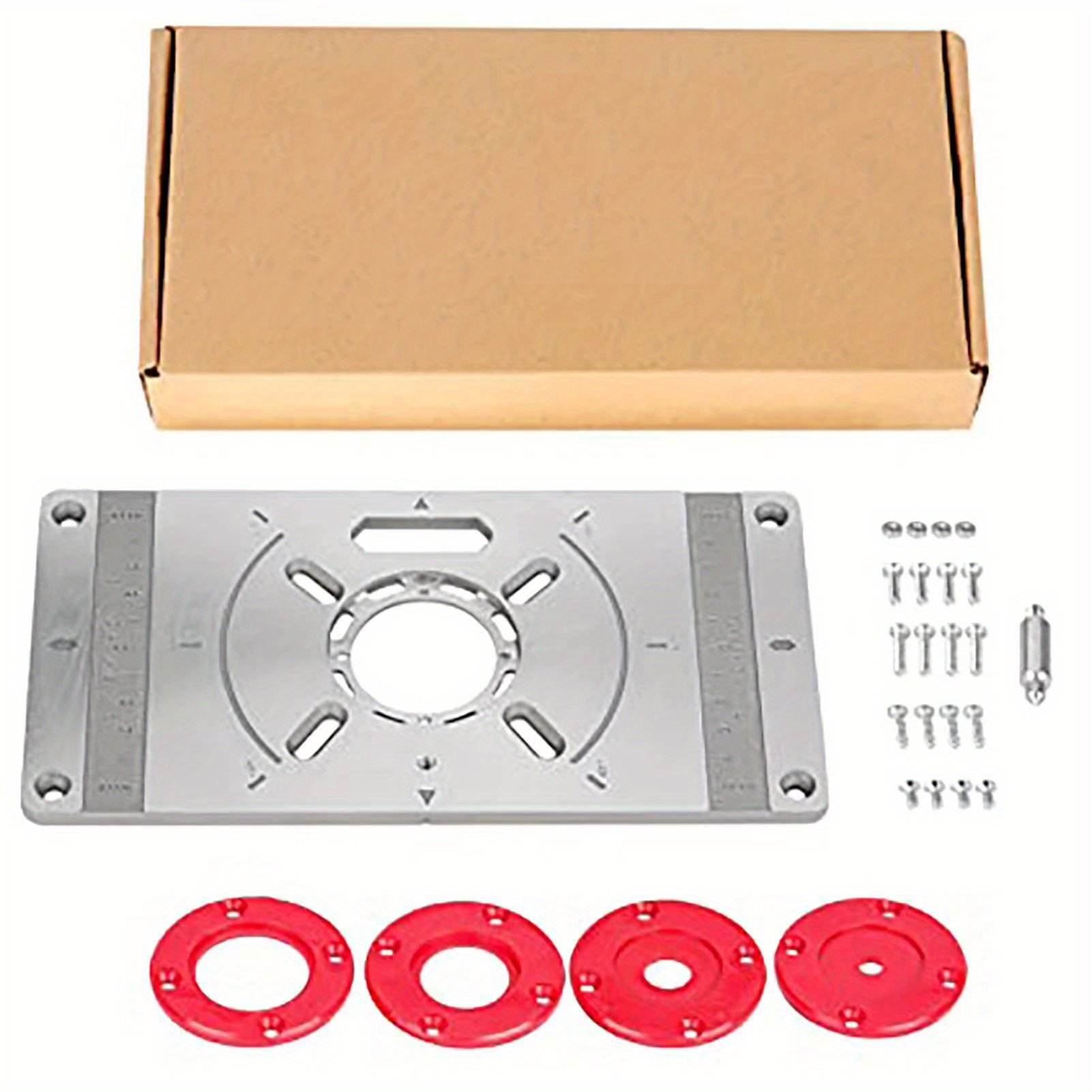 Multifunctional Aluminium Router Table Insert Plate Table - Temu Australia
