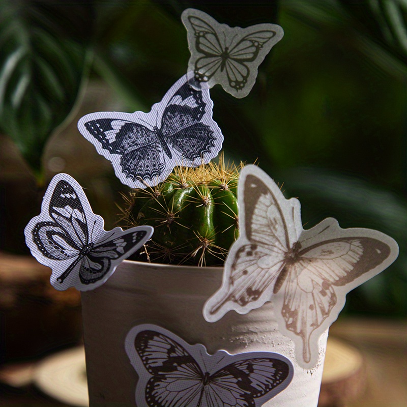 Colorful Butterfly Collection Material Sticker Diy - Temu Norway