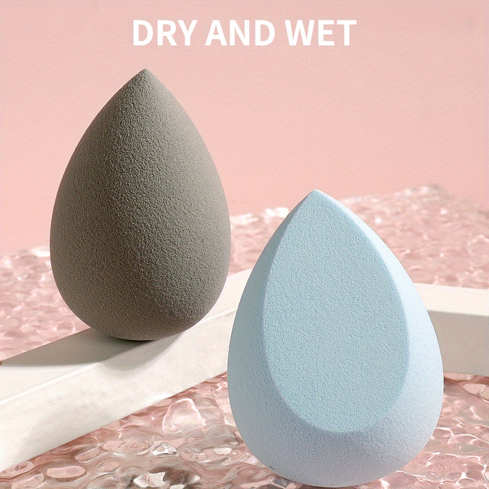 Makeup Sponge Set Soft Wet Dry Use Foundation Blending - Temu Australia