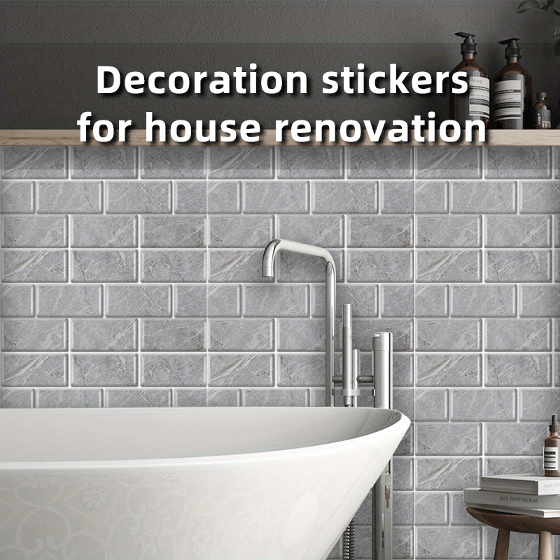 Imitation Tile Wall Stickers Modern Simple House Renovation - Temu ...