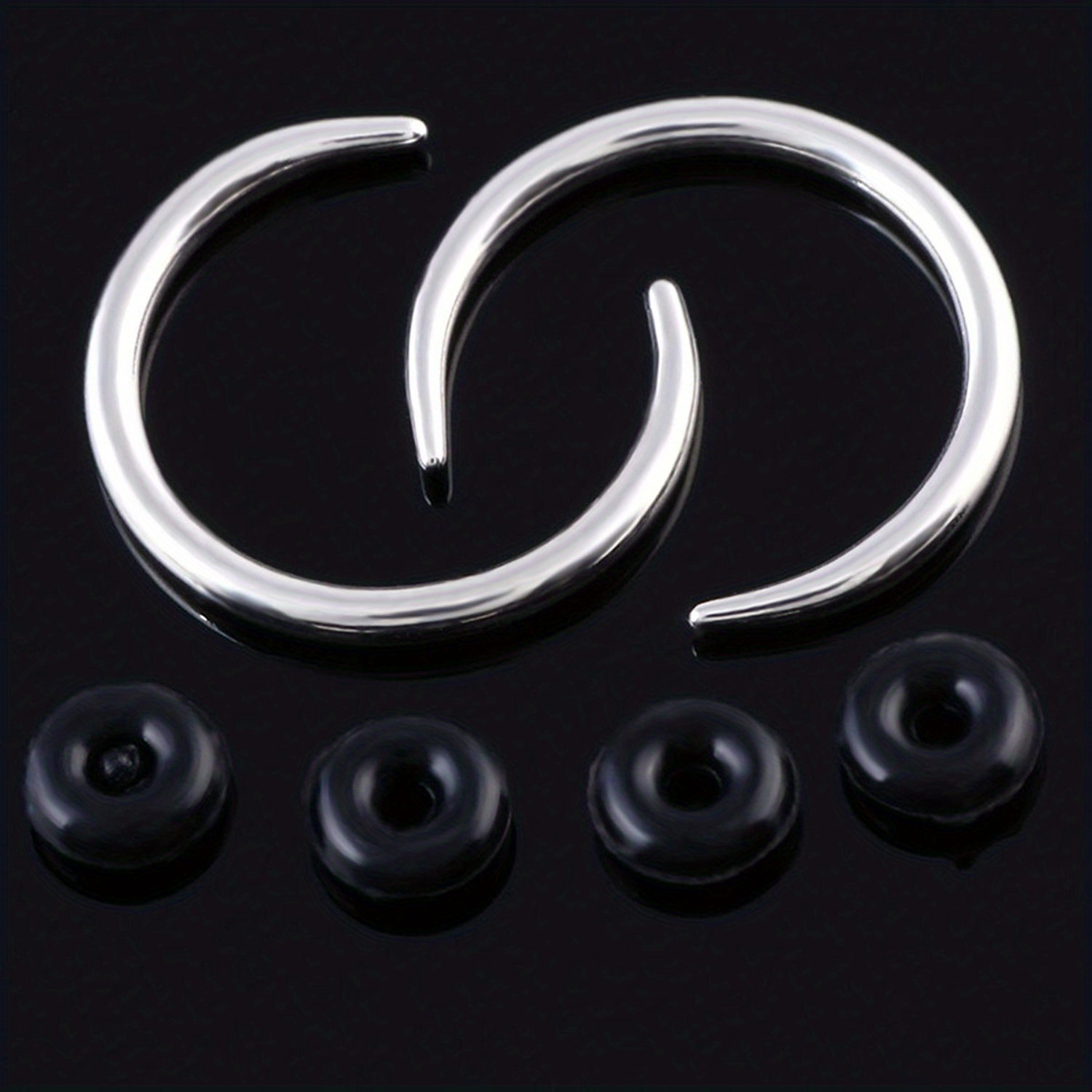 Horseshoe Nose Lip Septum Rings Hoop Pack 16 Gauge Ring - Temu Australia