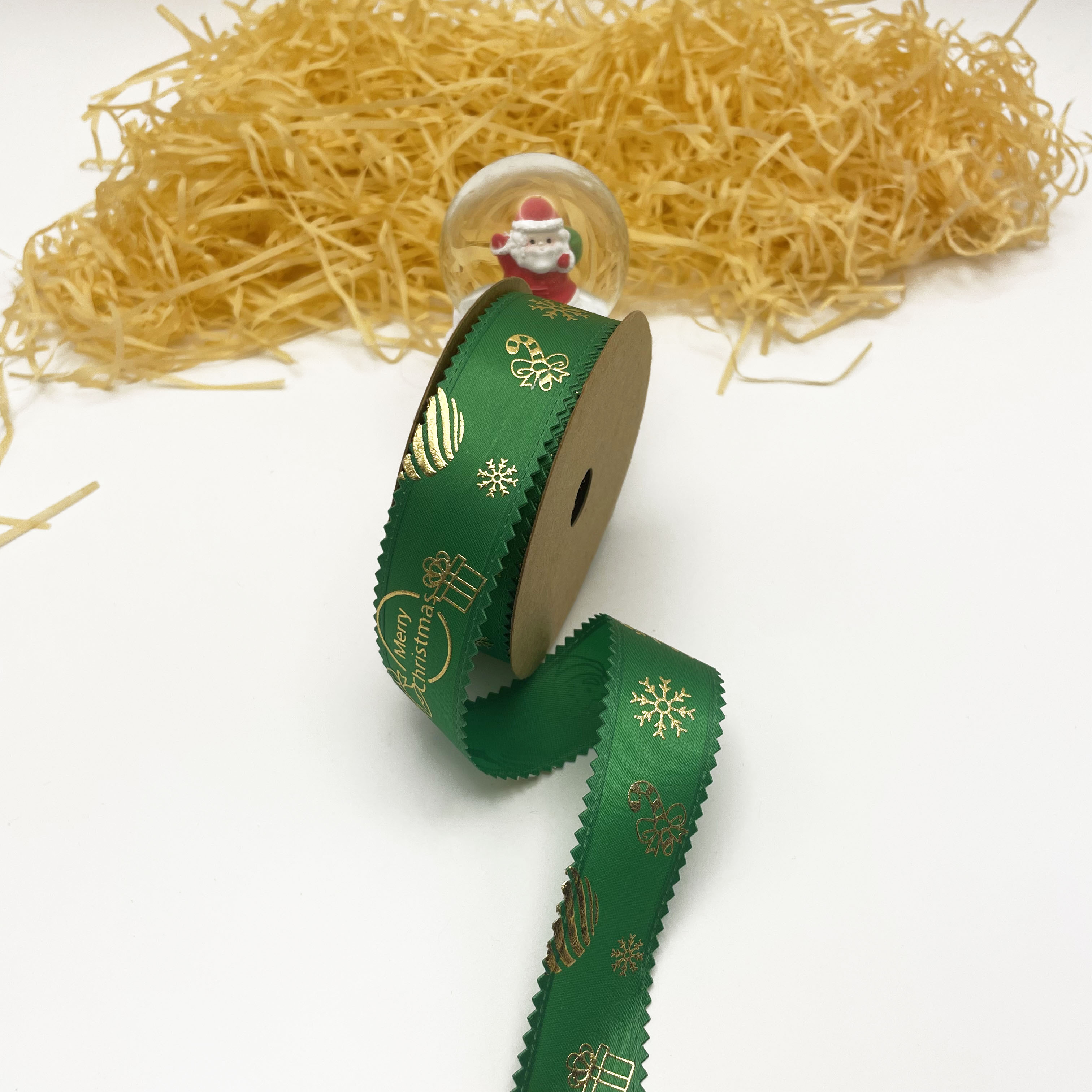 Christmas themed Foil printed Polyester Webbing Suitable Diy - Temu Norway