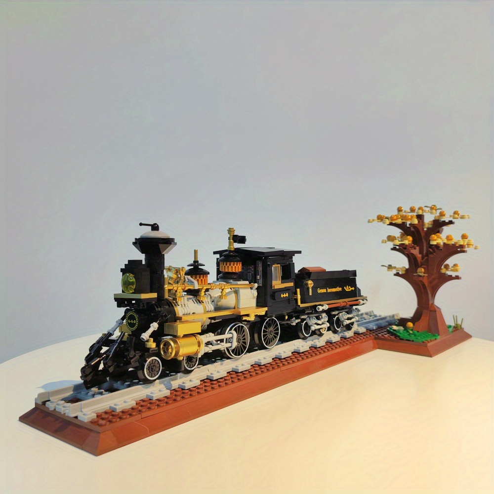 Build Your Own Steam Train Railway With Lecomotive Modular Bricks ...