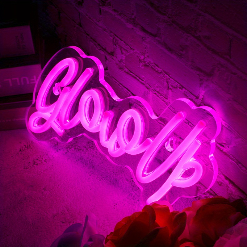 Add A Fun Glow To Your Home With This 5v Usb Led Neon Sign - Temu