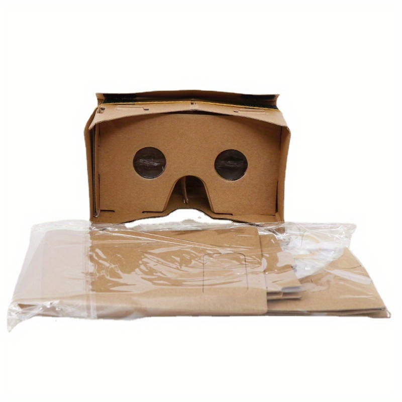 Diy Cardboard Cell Phone Glasses Paper Vr Virtual Reality - Temu United ...