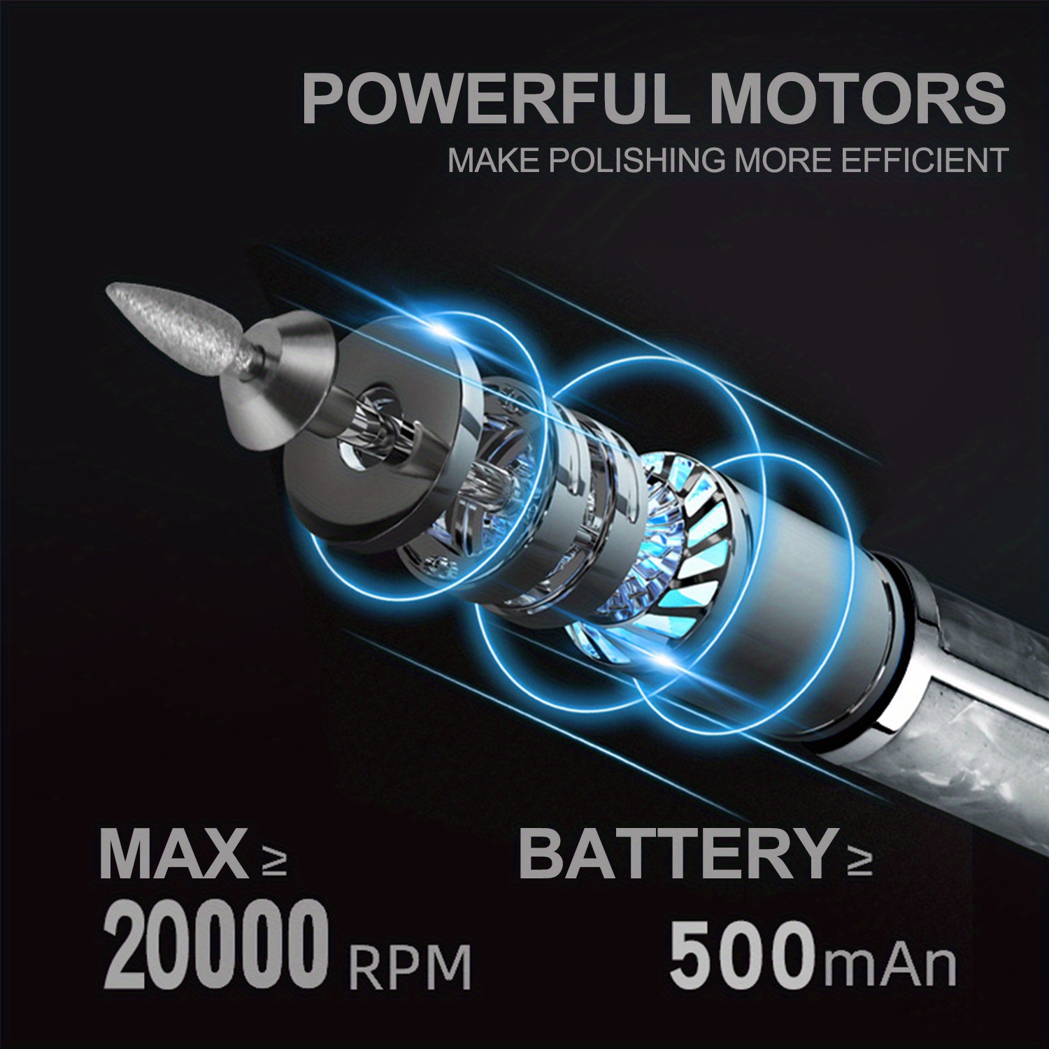 Professional Acrylic Nail Drill Usb Electric Nail Drill - Temu