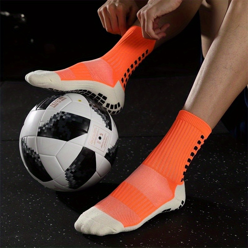 Anti Skid Soccer Socks Rubber Pads Thickened Towel Anti Slip - Temu ...