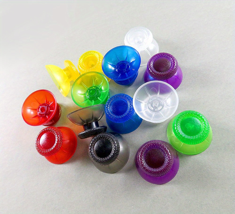 Clear 3d Joystick Stick Thumbsticks Caps Ps5 - Temu