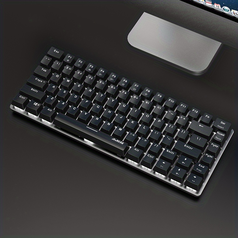 82 key Rgb Mechanical Keyboard Separate Blue Black - Temu Australia