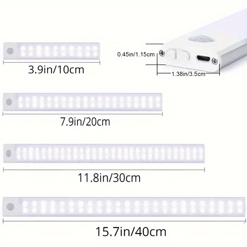 1 LED Ultradunne Bewegingssensor Kastverlichting - Temu Netherlands