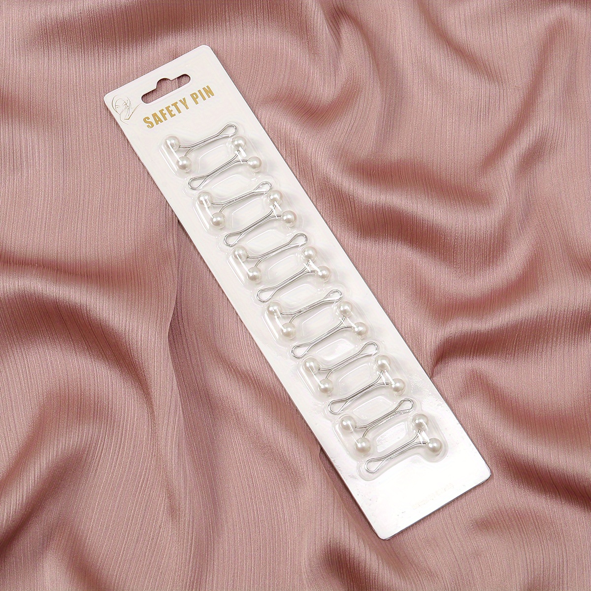 Scarf Pin Headscarf Faux Pearl Pins Clips U Shape Scarf Clip - Temu ...