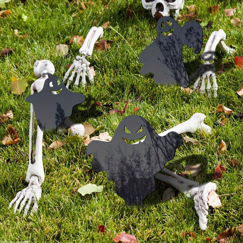 Halloween Ghost Acrylic Outdoor Yard Decoration Ground - Temu Norway
