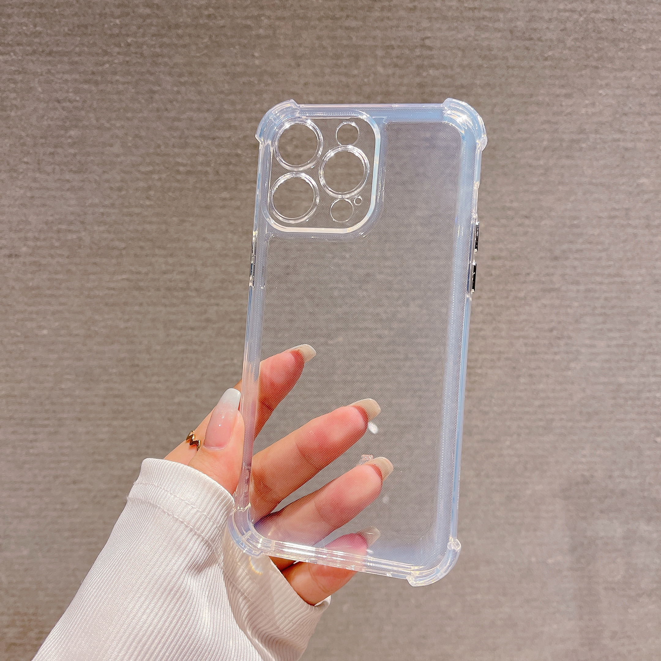 Four-corner Thickened Phone Case Iphone - Temu Australia