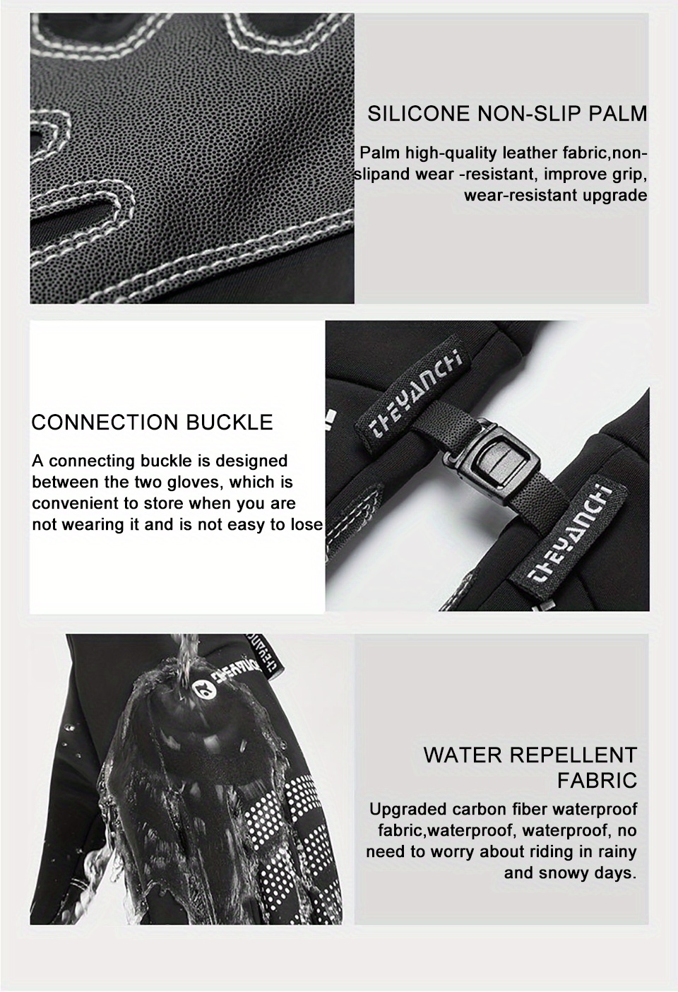 Winter Outdoor Sports Waterproof Gloves Warm - Temu Australia