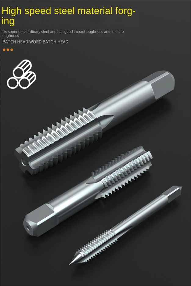 Complete Hand Tap Tapping Set: Drill Bit Tapper Manual Tool - Temu ...