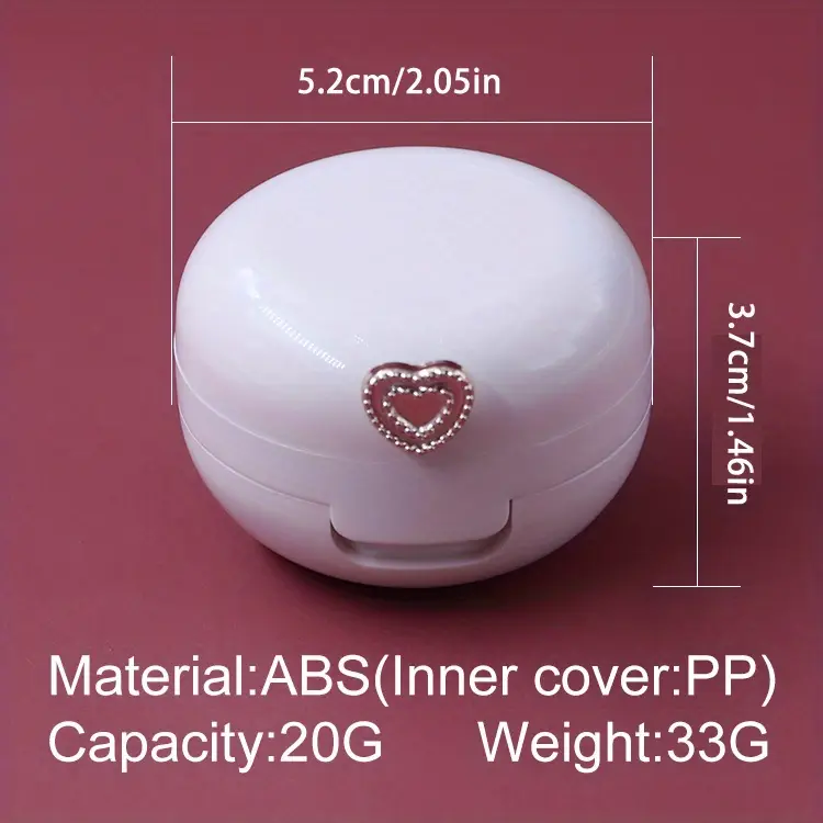 Travel Friendly Lip Balm Container Mirror Applicator Temu