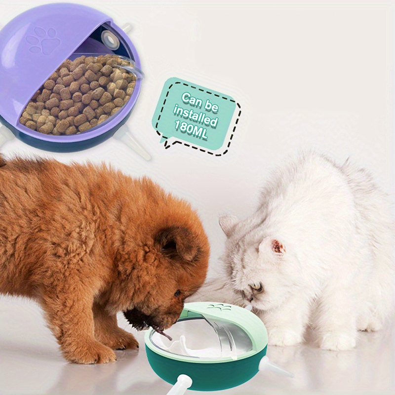 1pc 子犬子猫フィーダー看護 自己給餌装置 4 乳首付き猫ミルクフィーダーボウル 看護供給用ペット給水器 Temu Japan