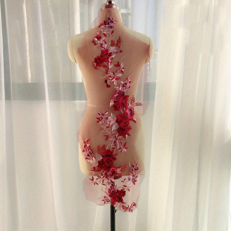 Colorful Lace Accessories Dress Lace Embroidered Applique Temu Colorful Lace Accessories Dress Lace Embroidered Applique Temu