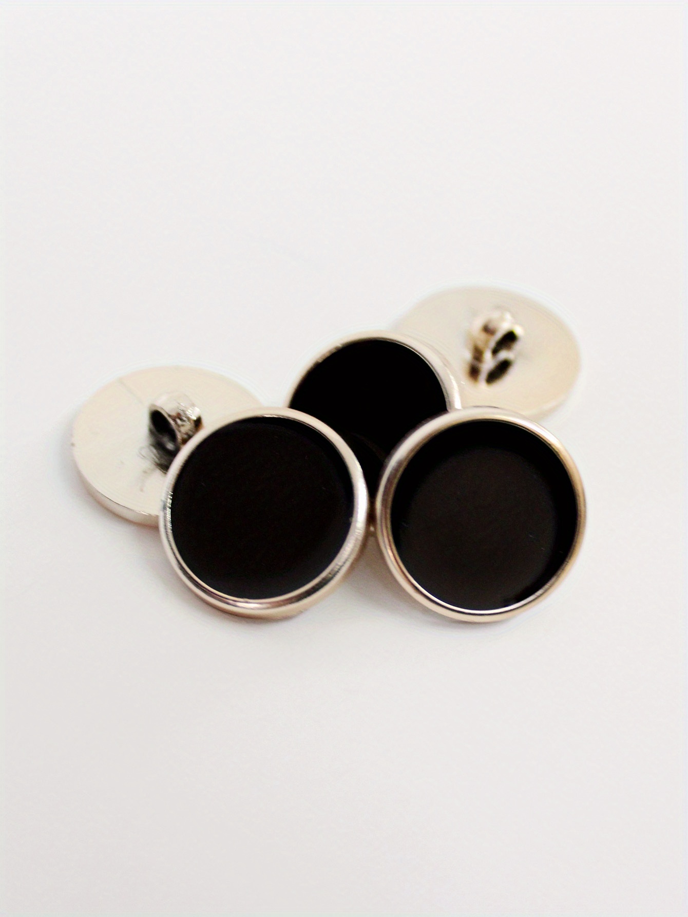 5pcs pack round drip oil button coat jacket windbreaker button ...