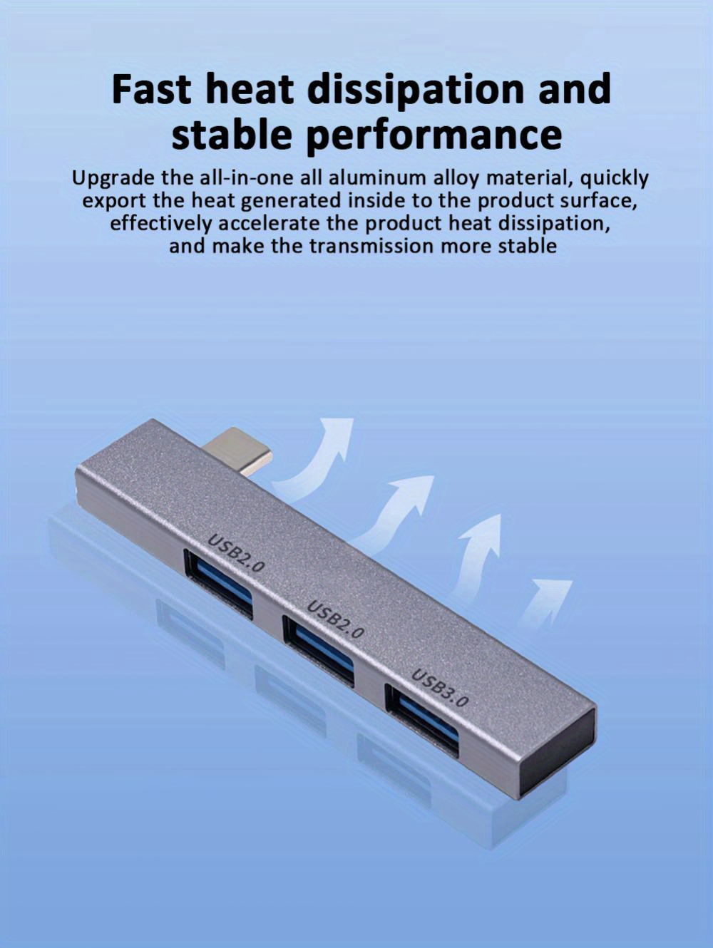 1 Universal Compact Mini Usb2.0/usb3.0 Docking Station Plug - Temu United