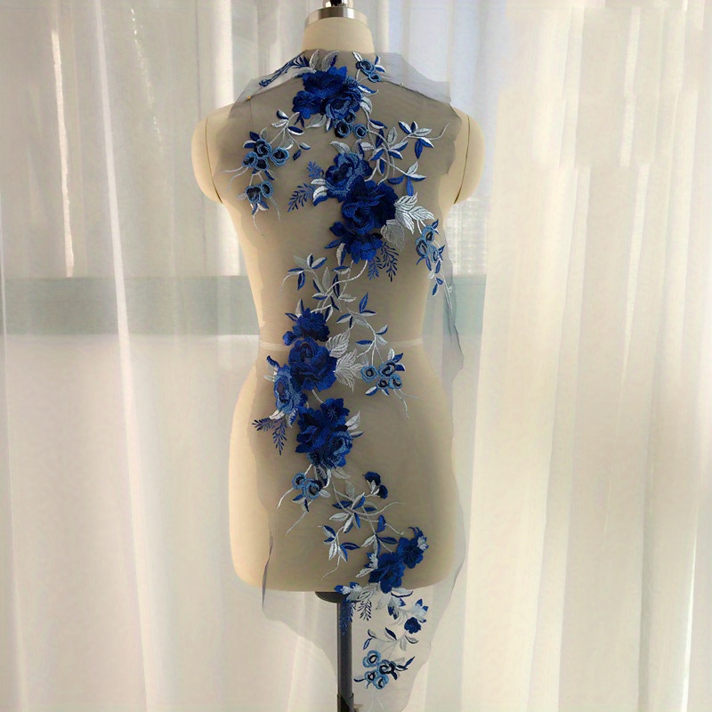 Colorful Lace Accessories Dress Lace Embroidered Applique - Temu