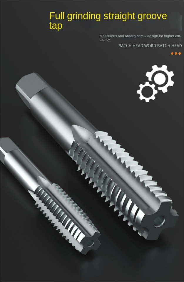 Complete Hand Tap Tapping Set: Drill Bit Tapper Manual Tool - Temu ...