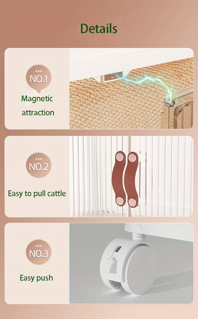 Multifunctional Storage Box Cabinet Chest Of Drawers For - Temu