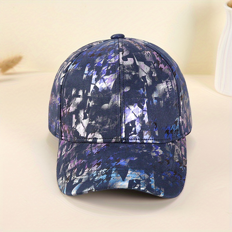 Hip Hop Graffiti Baseball Cap Tie Dye Print Breathable Dad - Temu Australia