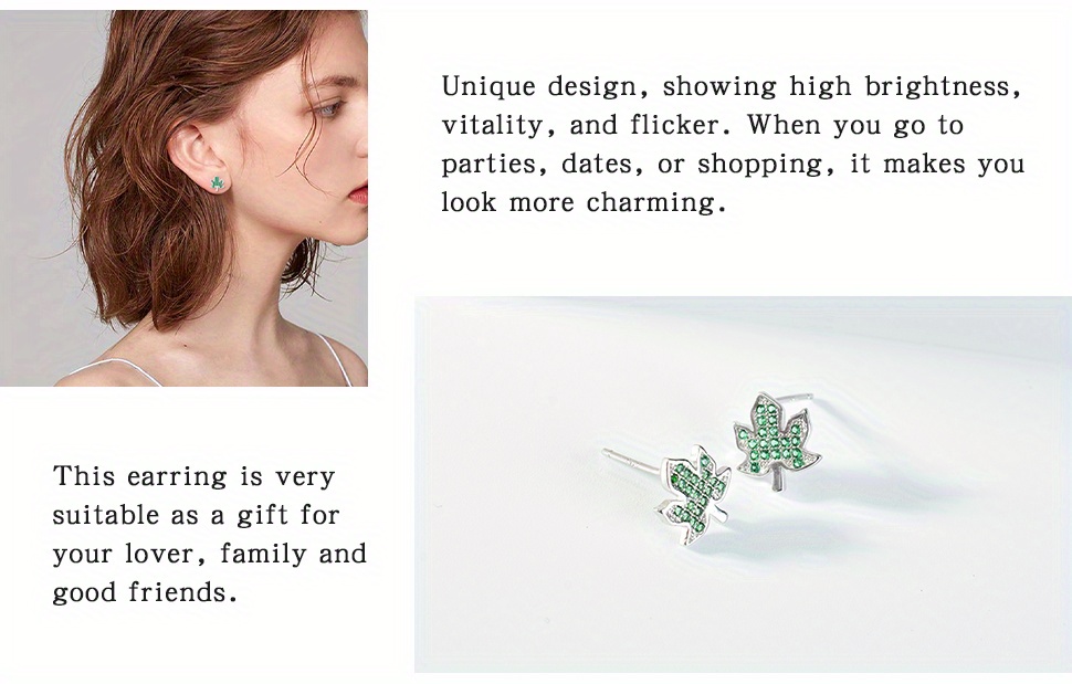 s925 sterling design green zirconia - Temu New Zealand