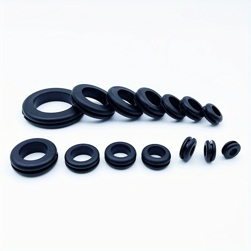 Black Soft Rubber Protective Coil Threading Ring - Temu