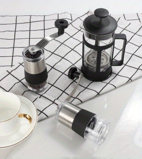 Upgrade Coffee Routine A Mini Hand Crank Coffee Grinder - Temu