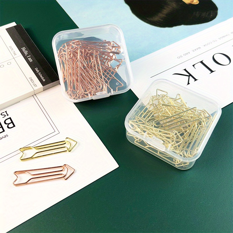 Arrow Shape Paper Clips Funny Cute Bookmarks - Temu Australia