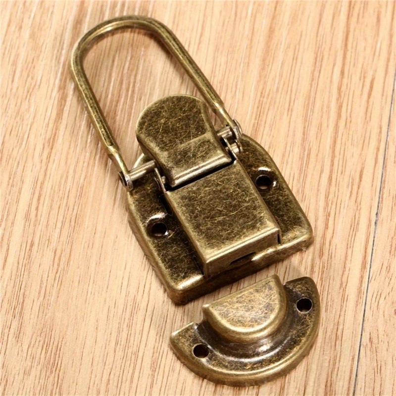 Vintage Buckle Metal Lock Chest Box Gift Box Suitcase Case - Temu Denmark