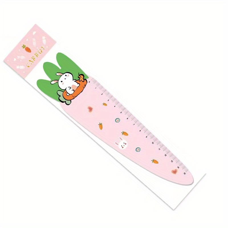long cute magnetic soft ruler drawing tools bookmark - Temu Australia