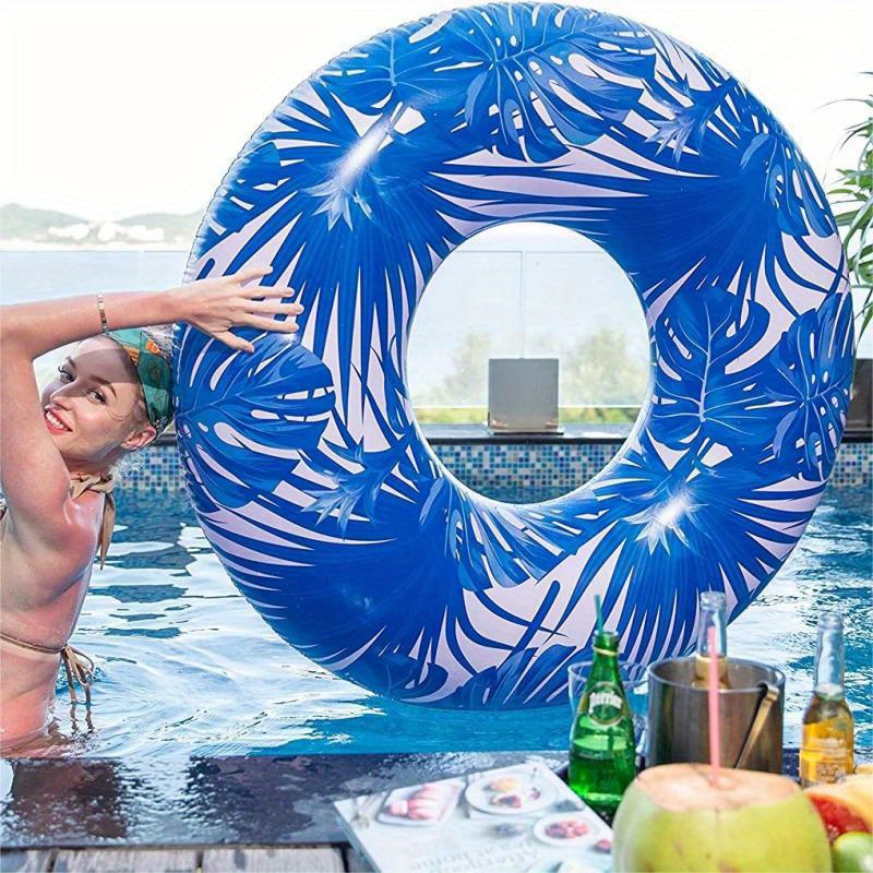 Tropical Paradise Pool Float Adults Large Inflatable Ring - Temu Australia