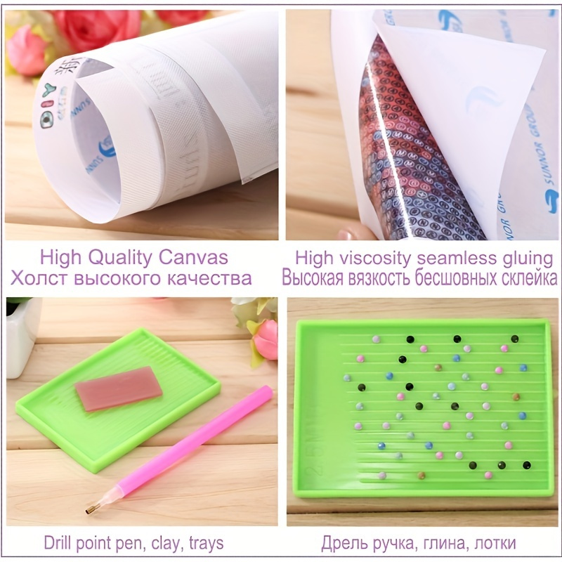 Diamond Painting Forest Scenery Full Diamond Embroidery Kit - Temu Ireland