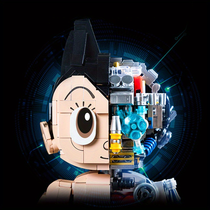 Build Anime Classic Cyborg Fun Movie Game Model Building Block Brick ...
