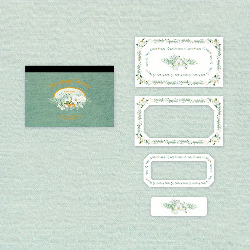 Material Paper Plants Flowers Non adhesive Material Paper - Temu Norway