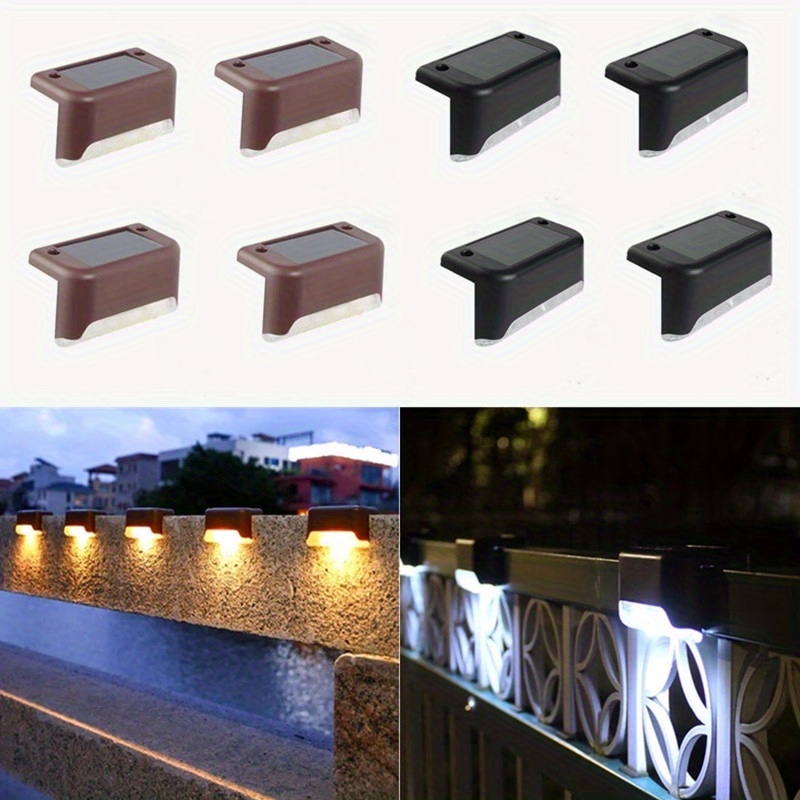 Brighten Outdoor Space Solar Light Fence Light! - Temu United Kingdom