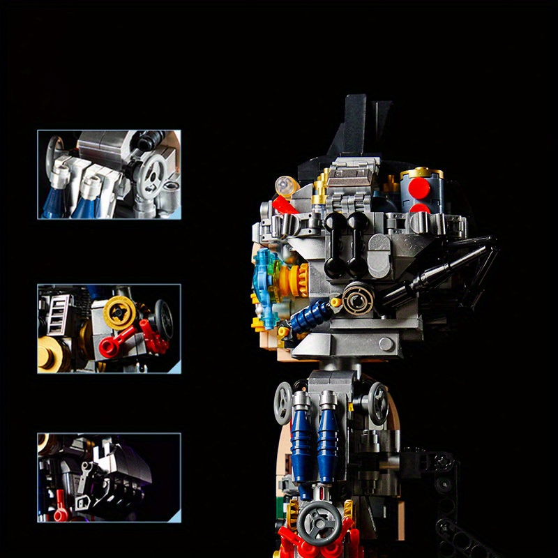 Build Anime Classic Cyborg Fun Movie Game Model Building Block Brick ...