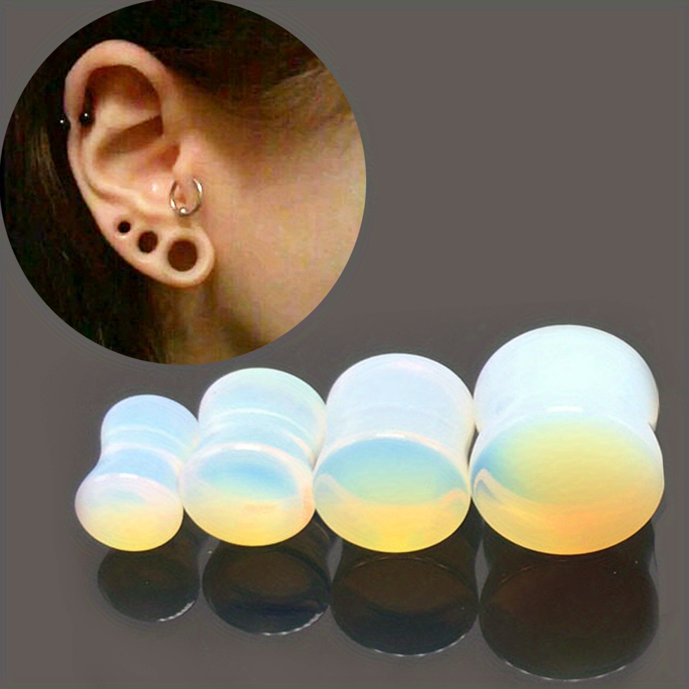 Men' Ear Plugs Simple Ear Expander Ear Gauge Unisex - Temu