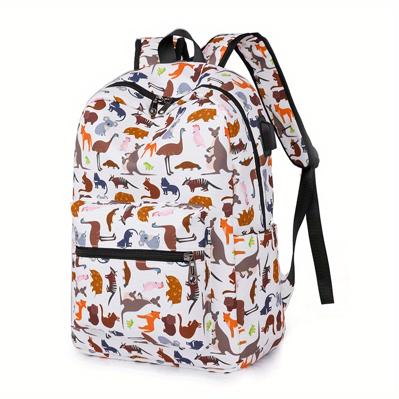 Large Capacity Backpack Nylon Durable Lightweight School - Temu United ...