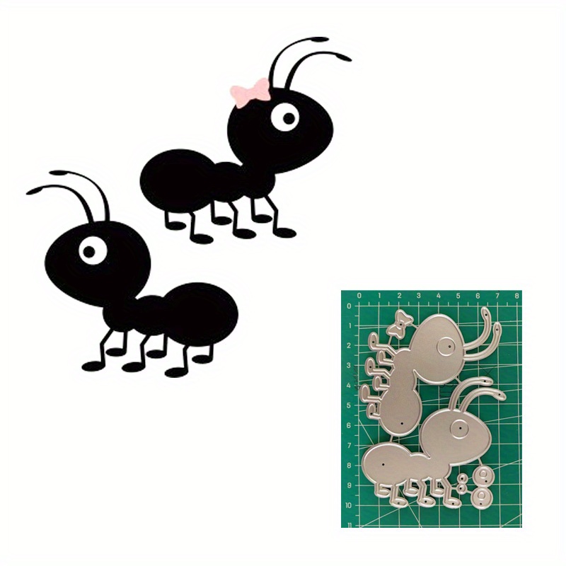 cute ants metal cutting dies animal stencil embossing diy - Temu South ...