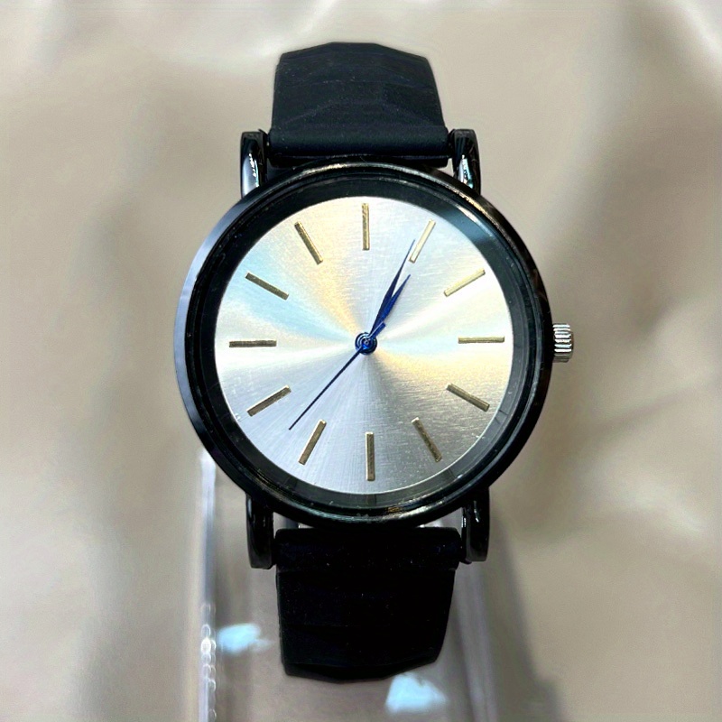 Casual Round Pointer Quartz Watch Jelly Fashion Analog Silicone Wrist ...