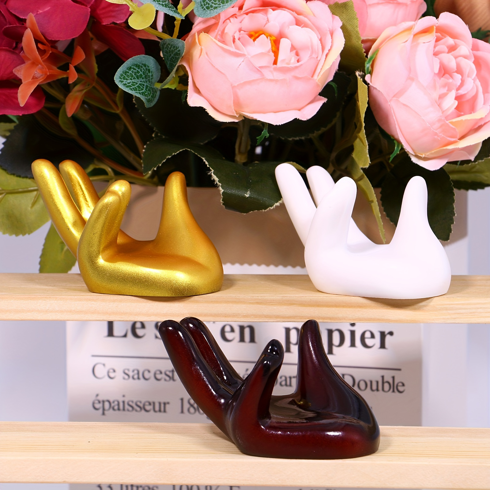 Resin Five finger Base Resin Crystal Ball Holder Modern - Temu Ireland