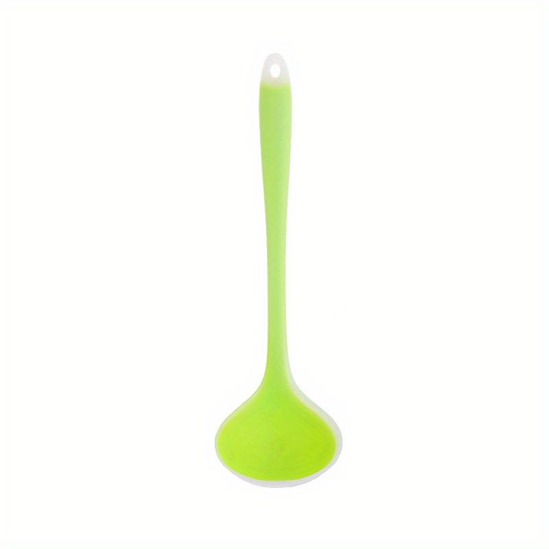 1pc Silicone Ladle Spoon High Temperature Resistant Non - Temu New Zealand