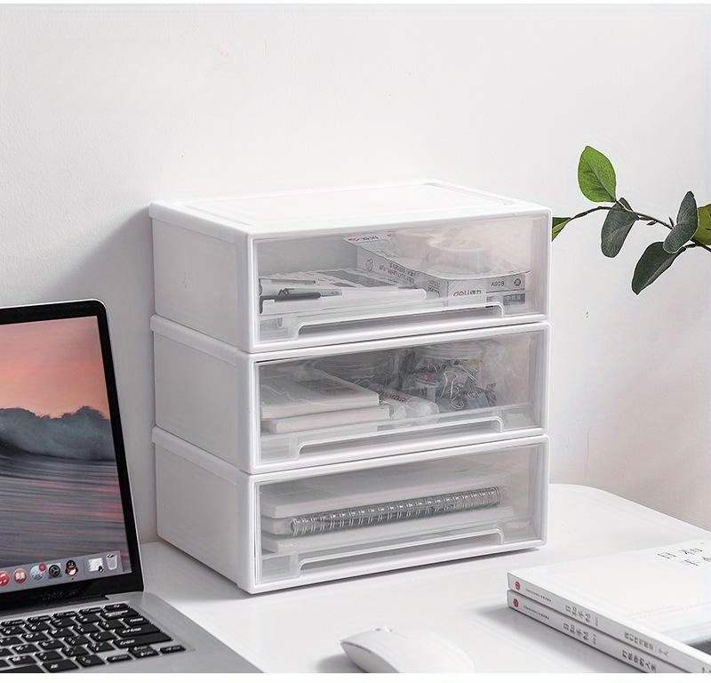 Desktop Storage Box Drawer Storage Box Single - Temu