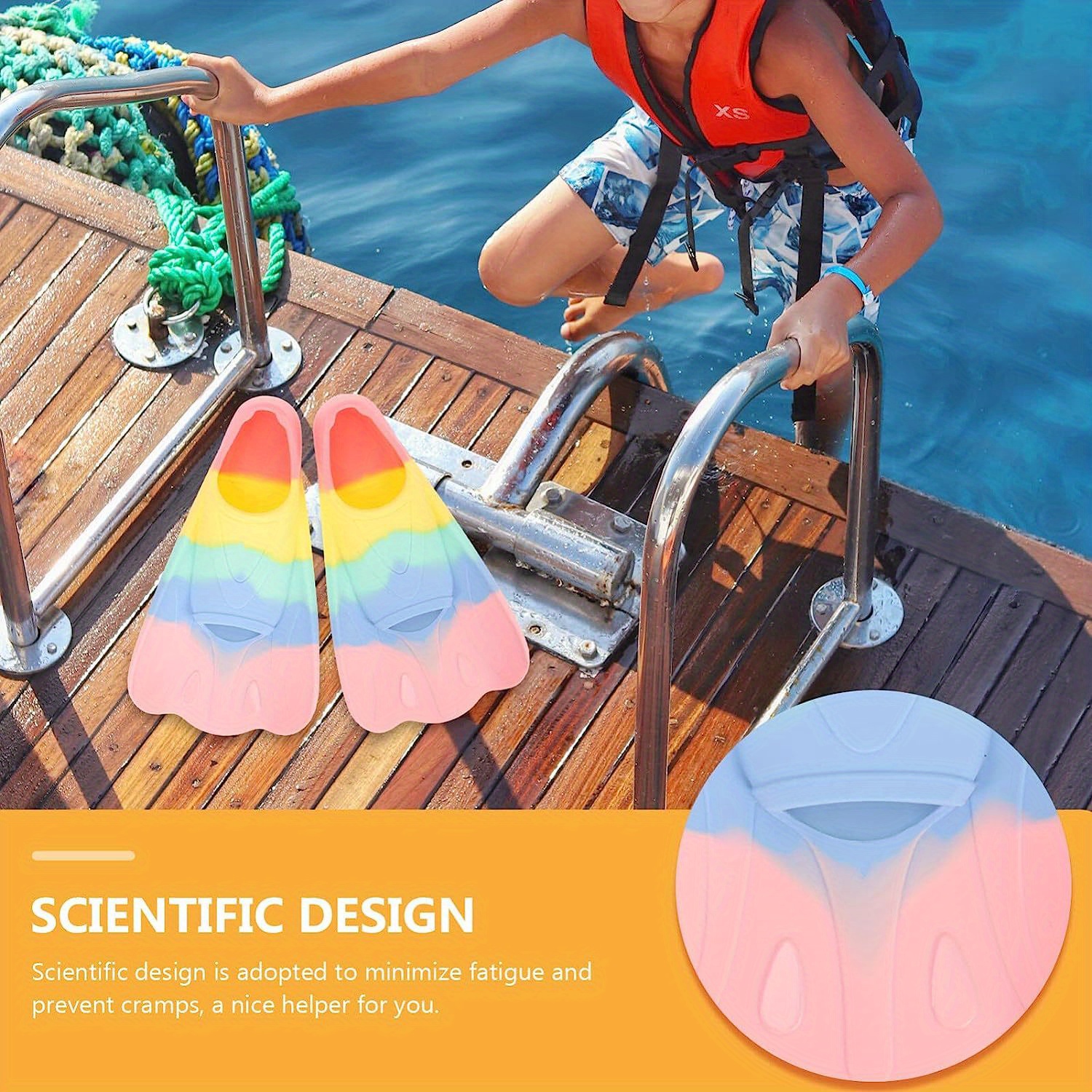 Comfortable Silicone Men Women Swim Fins - Temu Australia