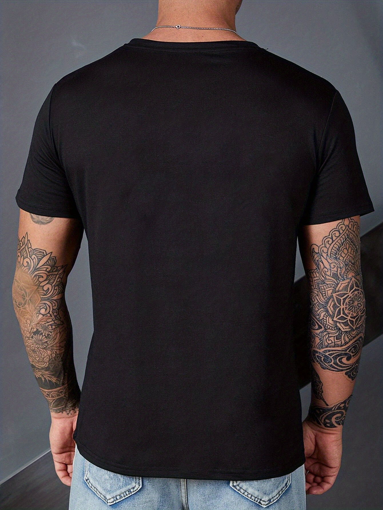 Alien Abstract Various Pattern Print Men's Comfy T shirt - Temu United ...