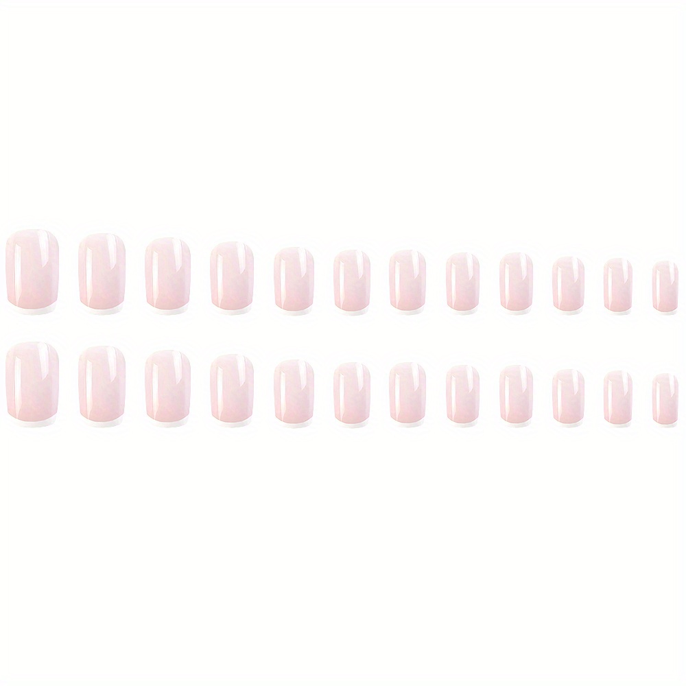 White French Tip Press Nails Flower Leaf Golden Glitter - Temu United ...